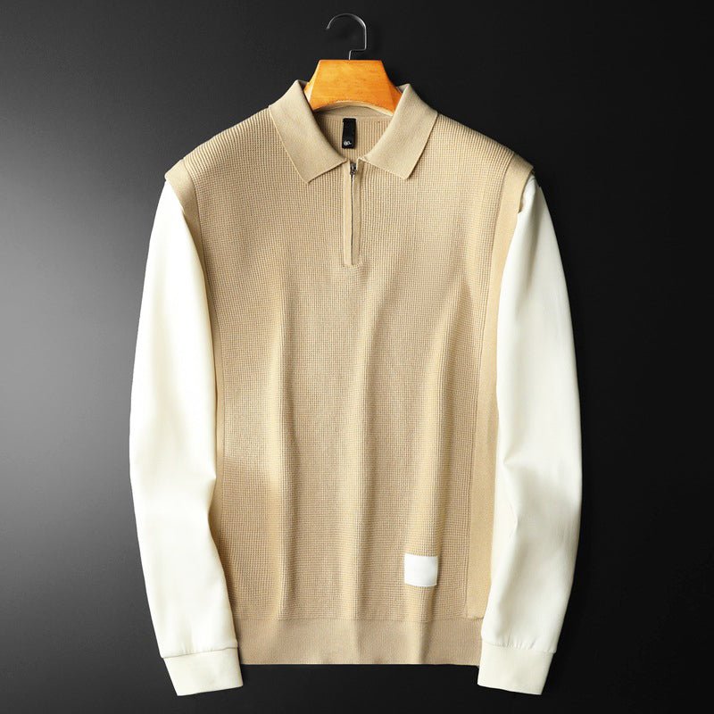 Luxe Maverick Half Knit Sweater – Infinityloyal